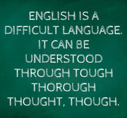 English is a Difficult Language – Vanya Wryter Consulting Services